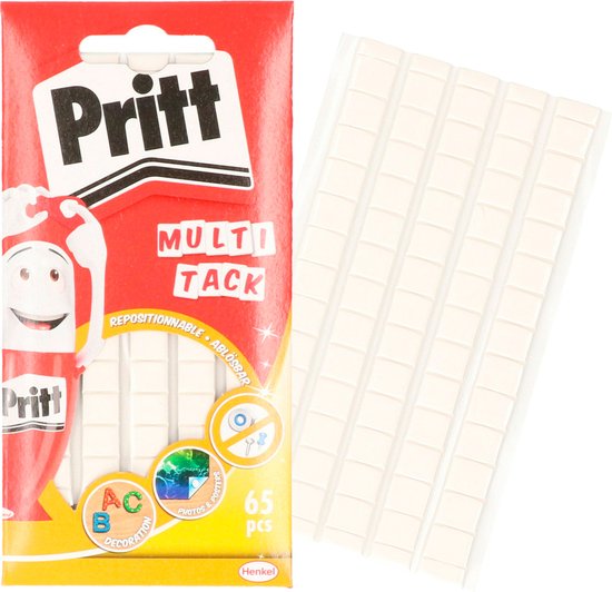Pritt plakgum - 130x stuks - 65 stuks - wit - poster buddies ...
