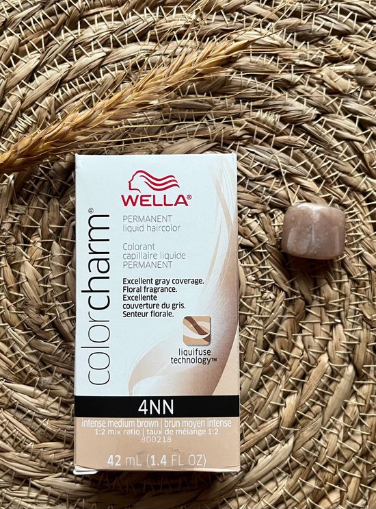 Wella Color Charm Permanent Liquid Haircolour - 4NN - Intense Medium ...