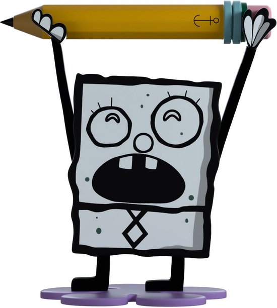 SpongeBob SquarePants Vinyl Figure Doodlebob 11 cm | bol