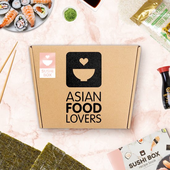 Luxe Sushi Box - Complete Set voor Thuis Sushi Maken - Inclusief ...