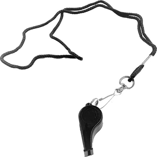 Scheidsrechters fluit - Zwart - Sport Group Holland | bol