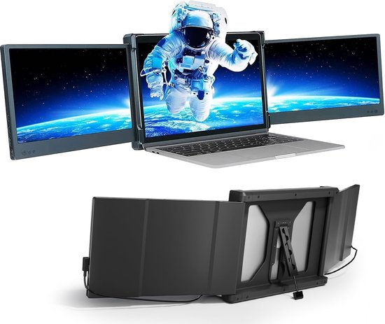 Portable Monitor - 12 Inch - Draagbare Monitor - Extra Scherm - Full HD ...