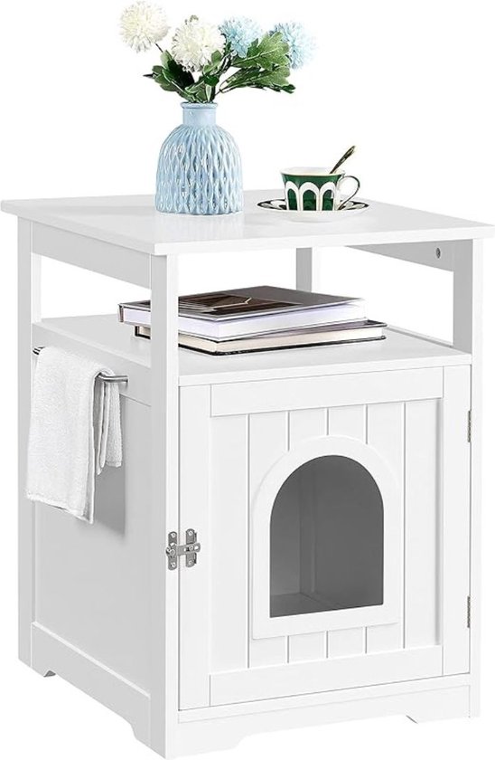 Kattenmeubel Hout - Kattenbak Kast - Kattenkast - Kattenbench ...