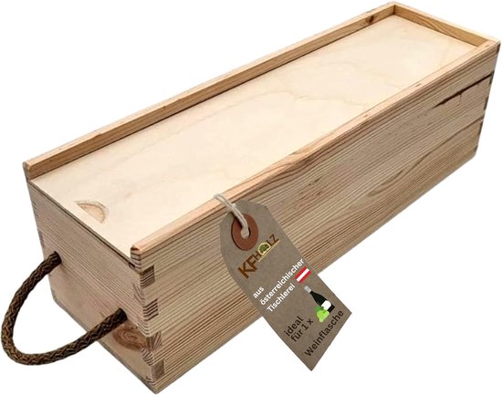 Rustieke houten box, geschenkdoos van hout, opbergdoos voor geschenken ...
