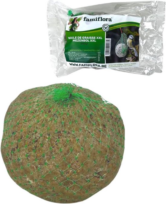 Famiflora groot formaat mezenbollen - XXL formaat - 10 stuks van 500 ...