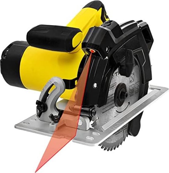 Invalzaag - Invalcirkelzaag - Inval zaag - 1400 watt - ‎230 Volt ...