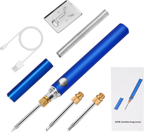 Soldeerbout - Draadloze Elektrische Soldeerbout - Professioneel ...