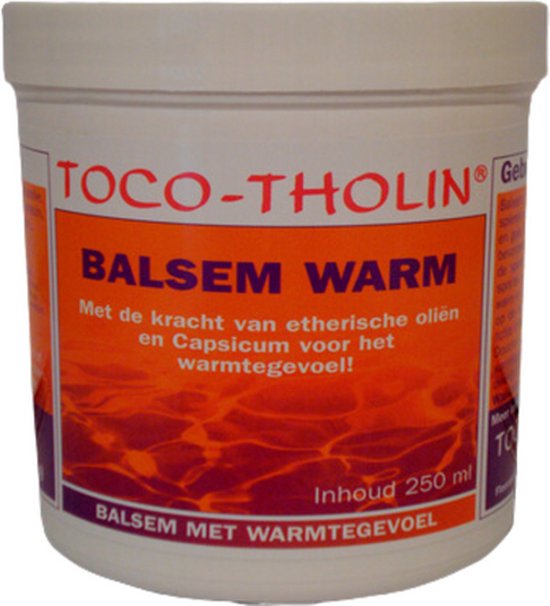 Toco Tholin Balsem Warm- 2 x 250 ml voordeelverpakking | bol