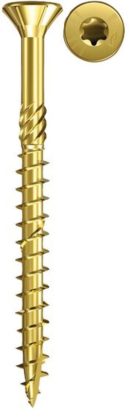 Fischer 653623 schroef/bout 80 mm 100 stuk(s) | bol