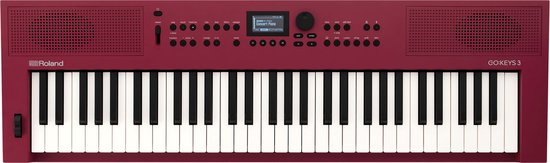 Roland GO:KEYS 3 Dark Red - Keyboard, 61 toetsen | bol