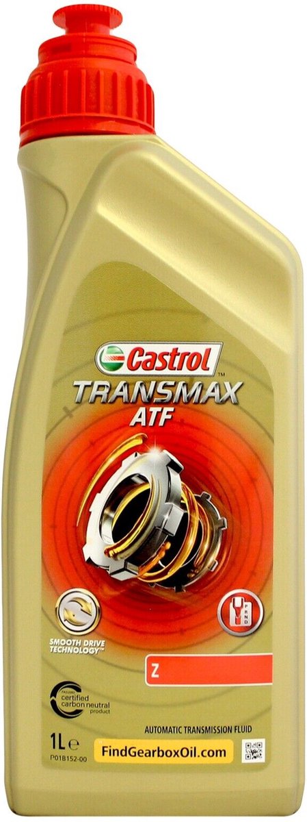 Versnellingsbakolie Castrol Transmax ATF Z 1L | 15D6CD | bol