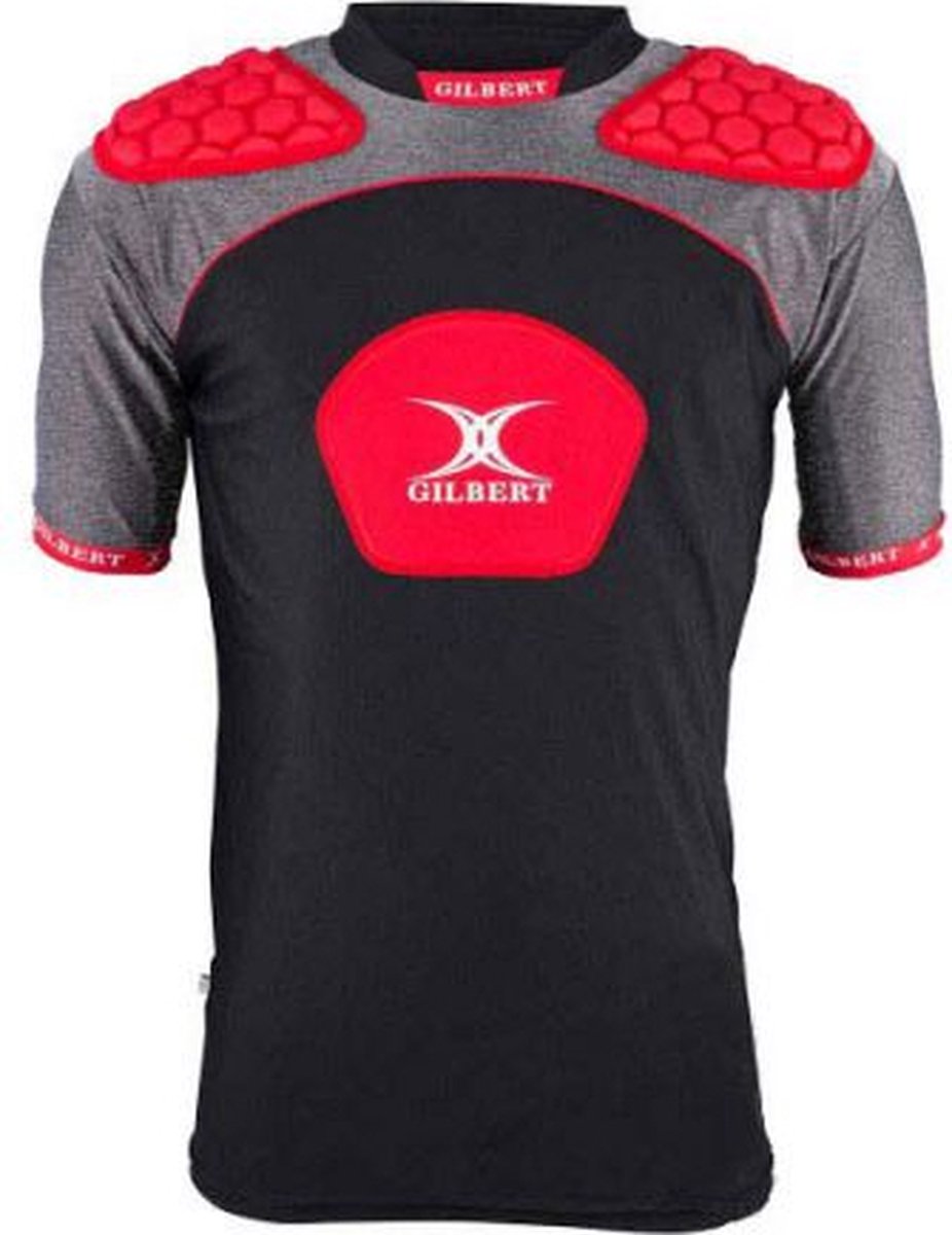Gilbert Bodyprotector Atomic V3 - Black-Red - L | bol
