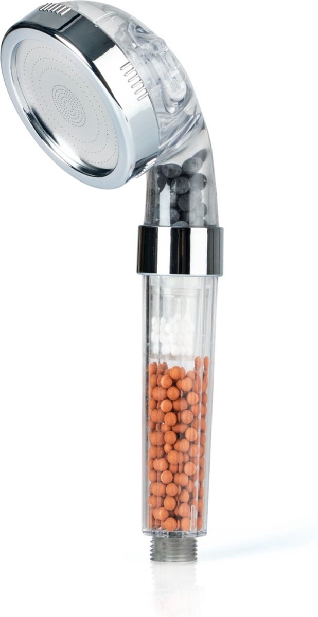 Easymaxx, waterbesparende ionische douchekop met filter – Mineraal ... Easymaxx, waterbesparende ionische douchekop met filter – Mineraal ...
