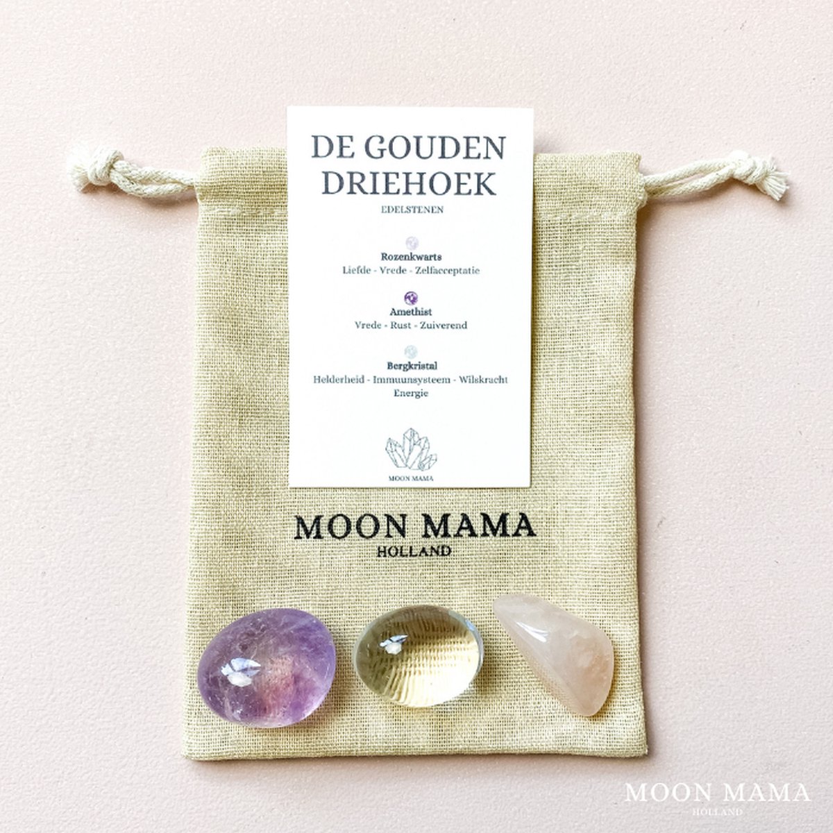 Edelstenen Set - Gouden Driehoek | bol.com