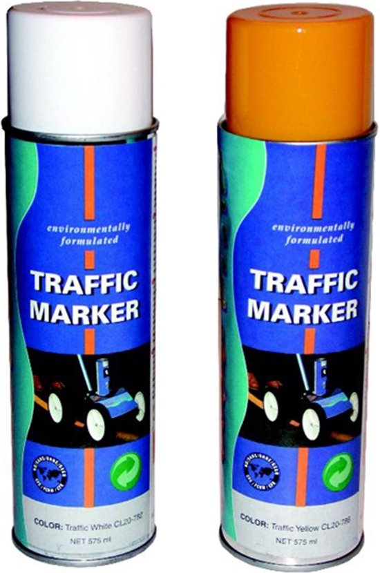 Traffic-Marker (Wegenverf) Geel | bol.com