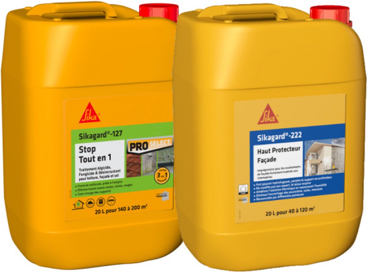 SIKA Behandelings- en beschermingspakket - Sikagard-127 Stop 20L ...
