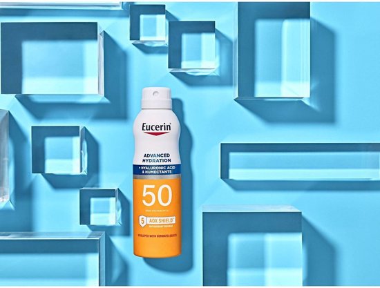 Eucerin Advanced Hydration Sunscreen Spray - SPF 50 - zonnespray | bol.com