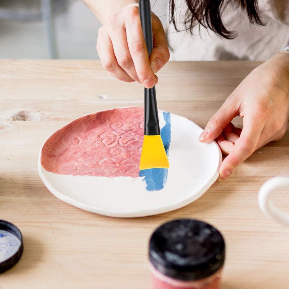 Set van Penselen - Kwasten - Verven – Schilderen - Painting Brush Set ...