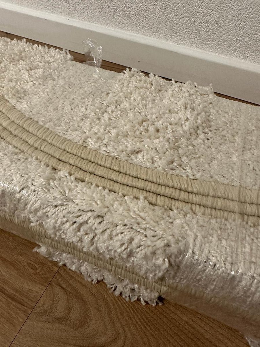 Halve Maantjes voor Trap - Wit Hoogpolig - 15 Stuks - 56x17cm ...