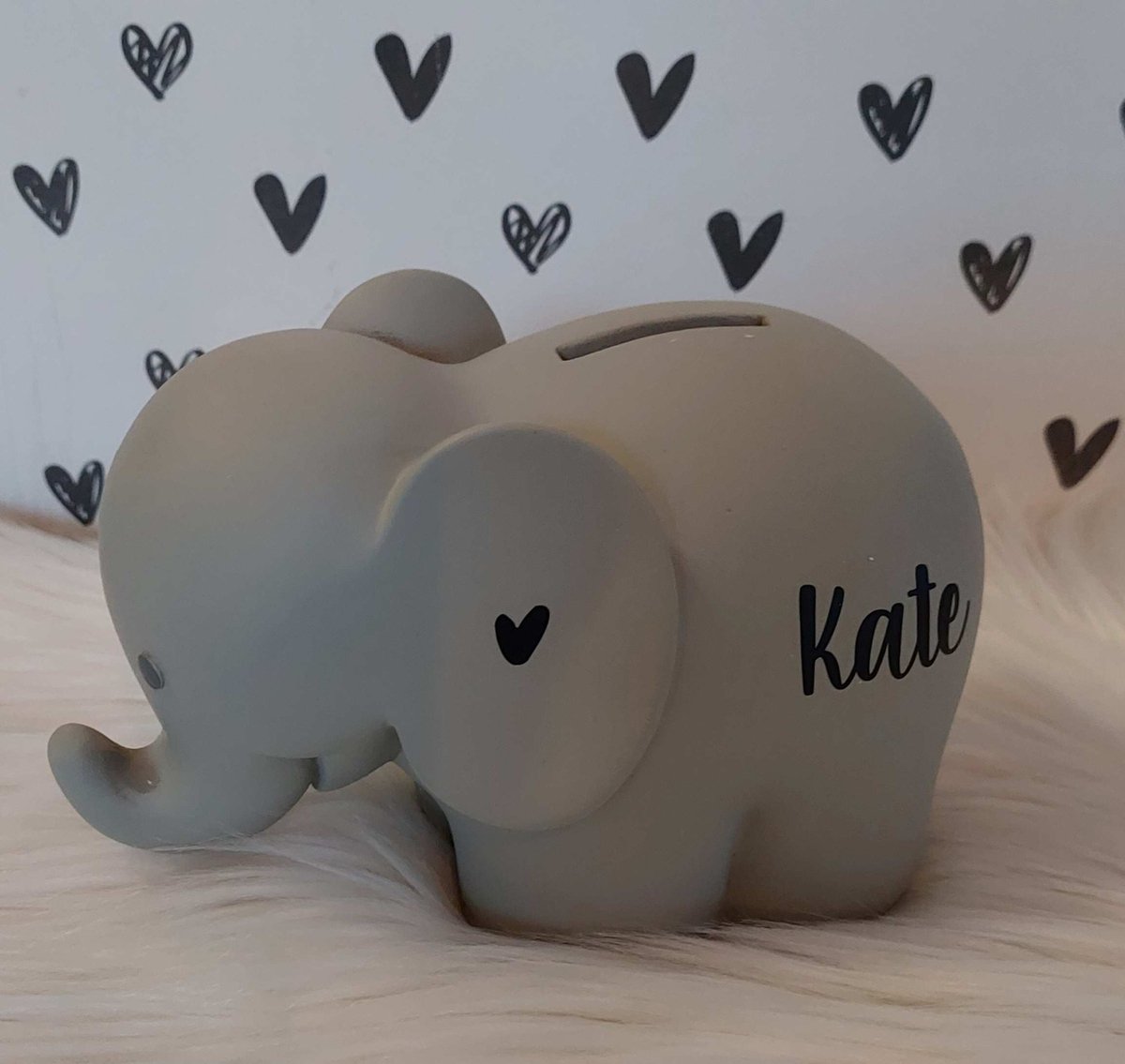 Bambam olifant spaarpot met naam | bol.com
