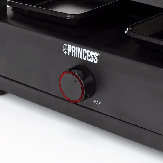 Princess Gourmetstel - Raclette & Grill - 8 personen - Black Steel ...