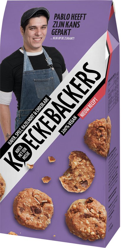 Koeckebackers - 6 DOOSJES X 144 GRAM HAVER SPELT HAZELNOOT & CHOCO KOECK | bol