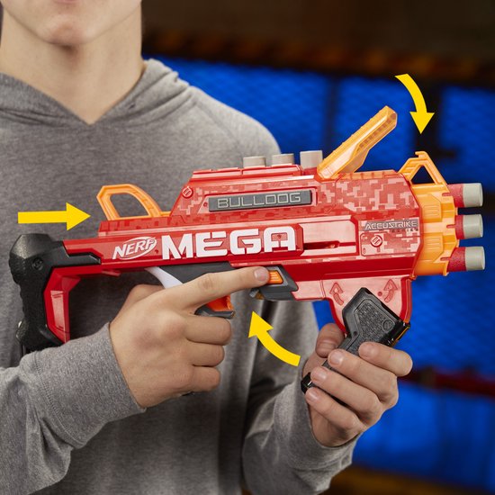 Nerf Mega Bulldog Blaster + 6 Darts | bol