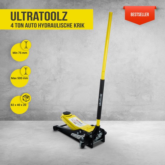 Ultratoolz Krik - Hydraulische Krik 360 graden draaicirkel - Autokrik 4 ...