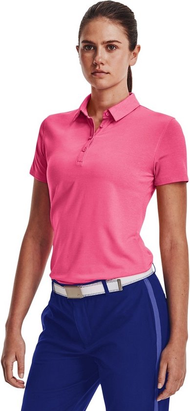 Under Armour Zinger Polo met korte mouwen - Pink Punk / Prime Pink ...