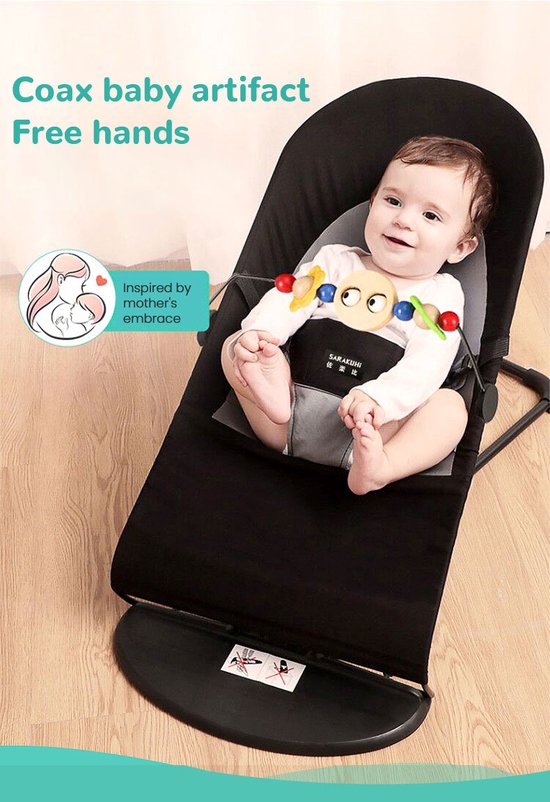 ALLROUNDSGOODS-Wipstoeltje Baby Schommelstoel Chaise Longue Voor Baby ...