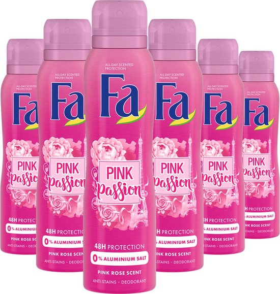 Fa - Deodorant Spray Pink Passion (Deodorant) 150 ml - 12 stuks | bol