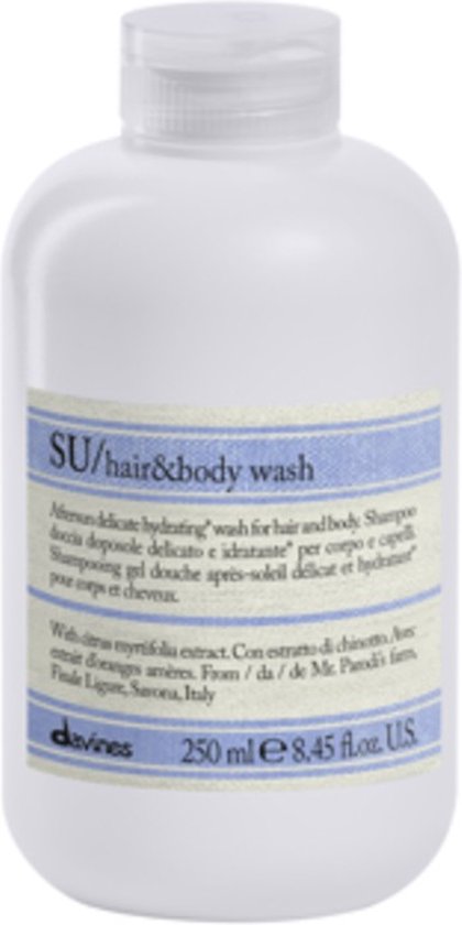 Davines SU Hair & Body Wash 250 ml | bol.com