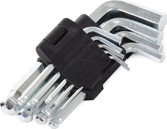 T.R. Goods - Inbusleutel Set 9-Delig - Inbus set - Set Met 9 Maten ...