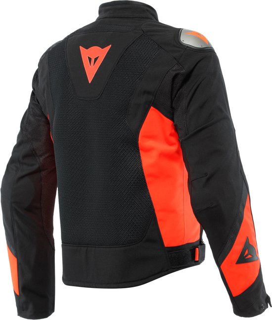 Dainese Energyca Air Tex Jacket Black Fluo Red 48 - Maat - Jas | bol
