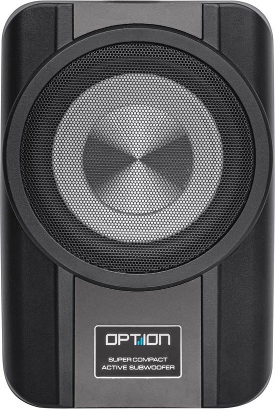 OPTION Drive8UA - Underseat subwoofer 100 watt RMS | bol.com