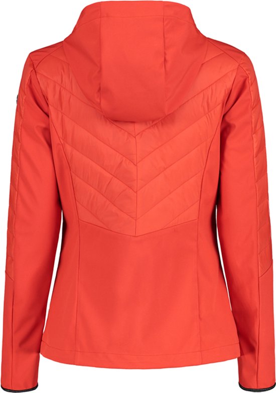 Luhta Ania Dames Softshell Jack Rood | bol