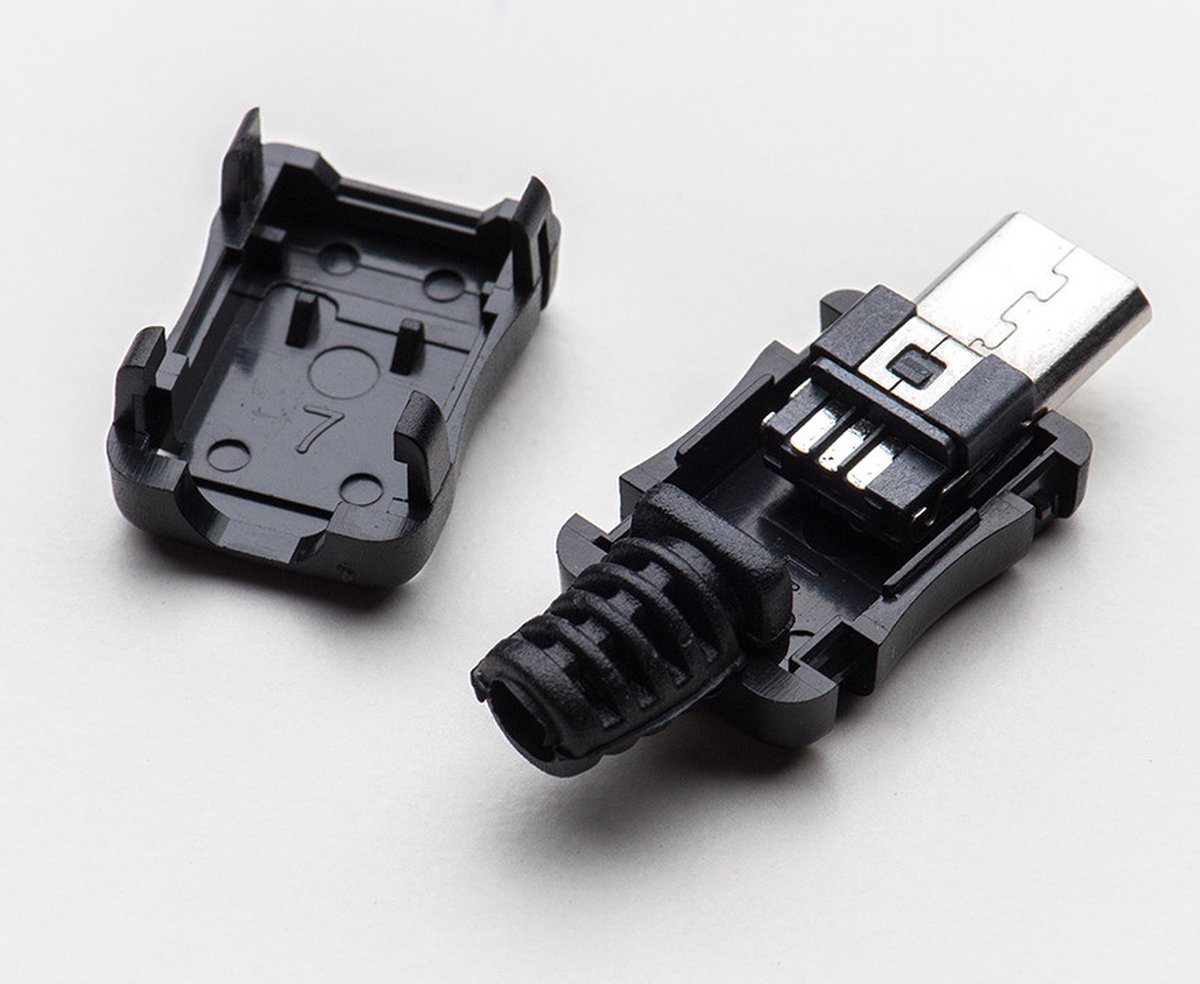 USB DIY Connector Shell - Type Micro-B Plug Adafruit 1390 | bol
