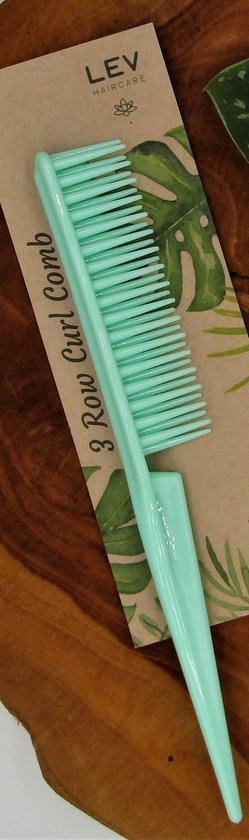 LEV Haircare 3 Row Curl Comb - Krullen Kam - Krul Definitie - Krul ...