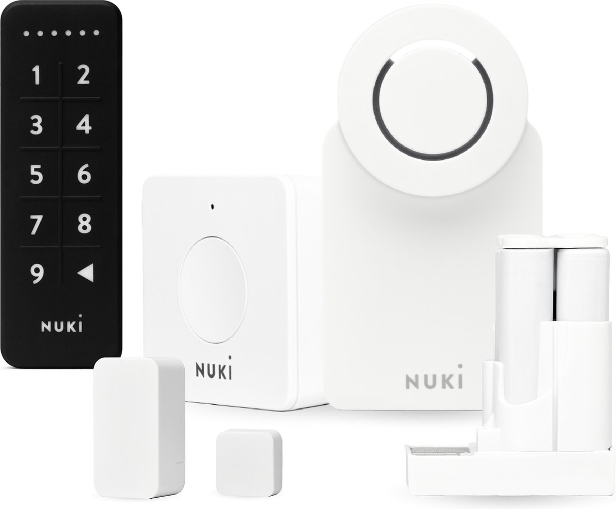 Nuki Easy Living Set: Nuki Smart Lock 3.0 + Bridge + Door Sensor ...