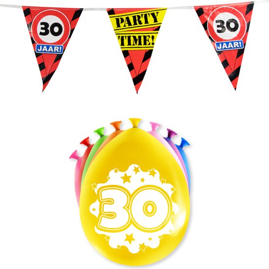 30 Jaar Verjaardag Decoratie Versiering - Feest Versiering ...