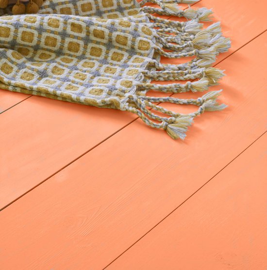 Rust-Oleum Oranje Vloerverf - Chai Thee 2,5L | bol.com