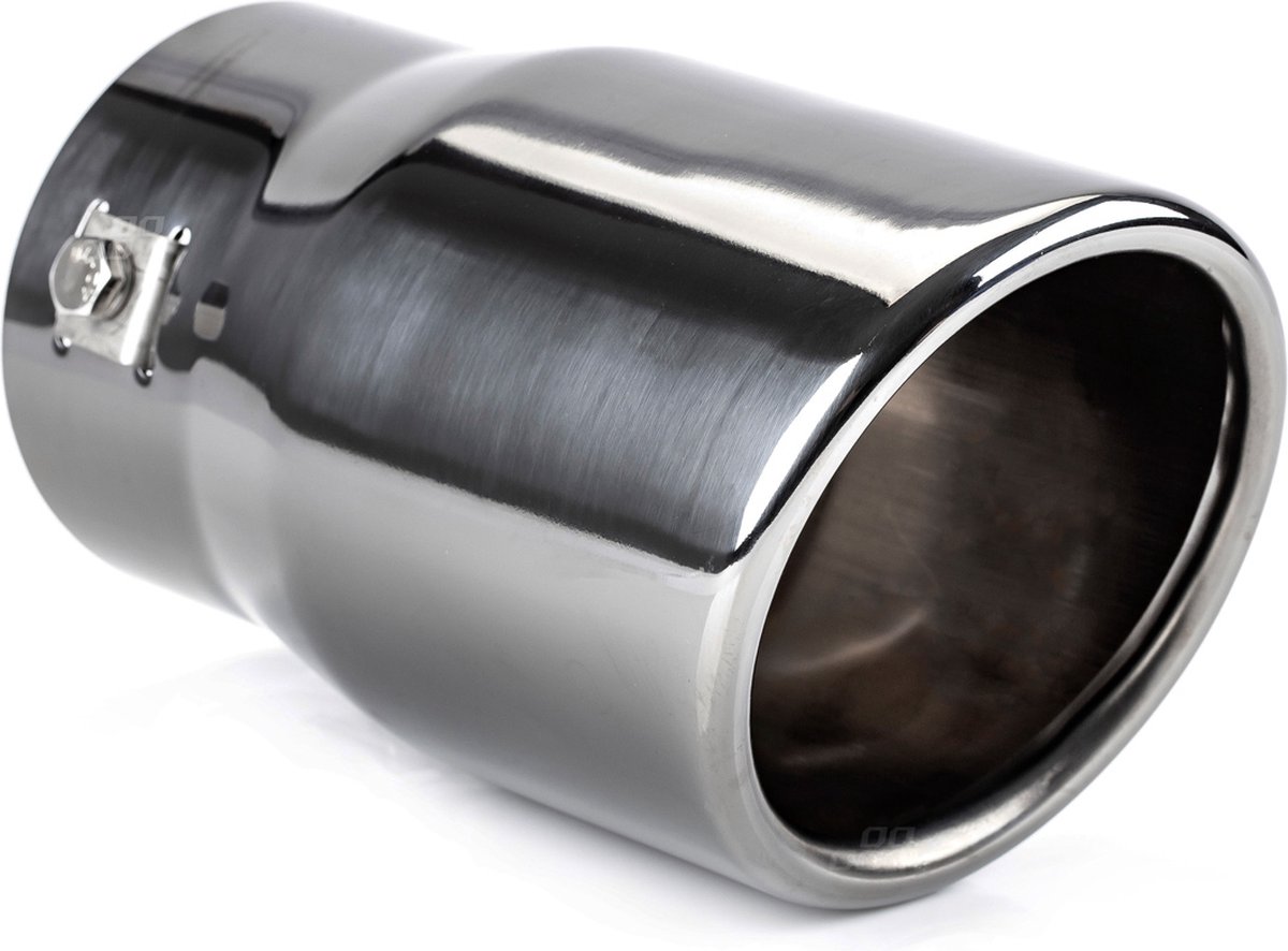 Auto uitlaat sierpijp - chroom - diamter 48-65mm - Roestvrijstaal | bol.com