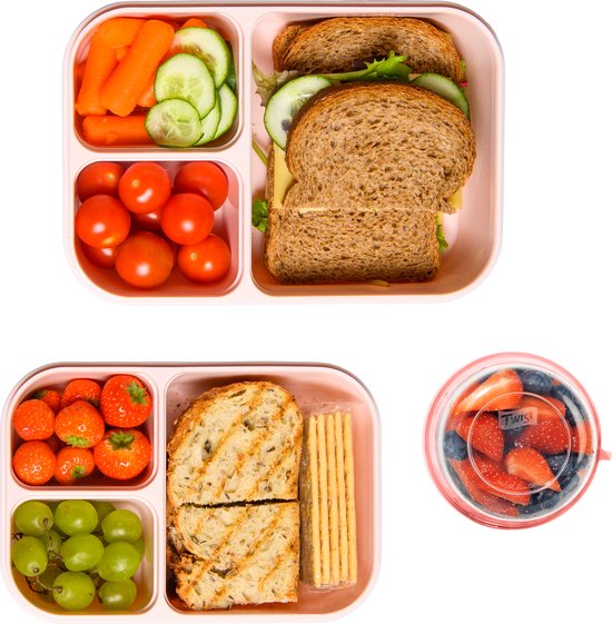 Lock&Lock Lunchset - Yoghurtbeker en Lunchboxen - Bento Box - Muesli ...