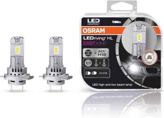 Osram LEDriving HL EASY H7/H18 64210DWESY | bol