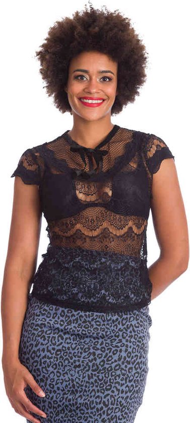 Dancing Days Top -L- MIDNIGHT Zwart | bol.com