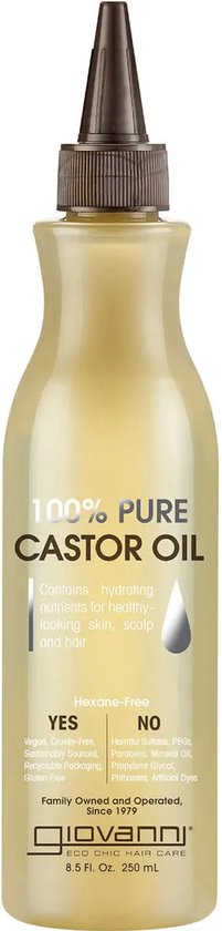 Giovanni Cosmetics - Castor Olie - 250ml | bol