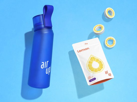 Air Up Drinking bottle starter kit - Royal Blue - Comprenant 3 dosettes ...