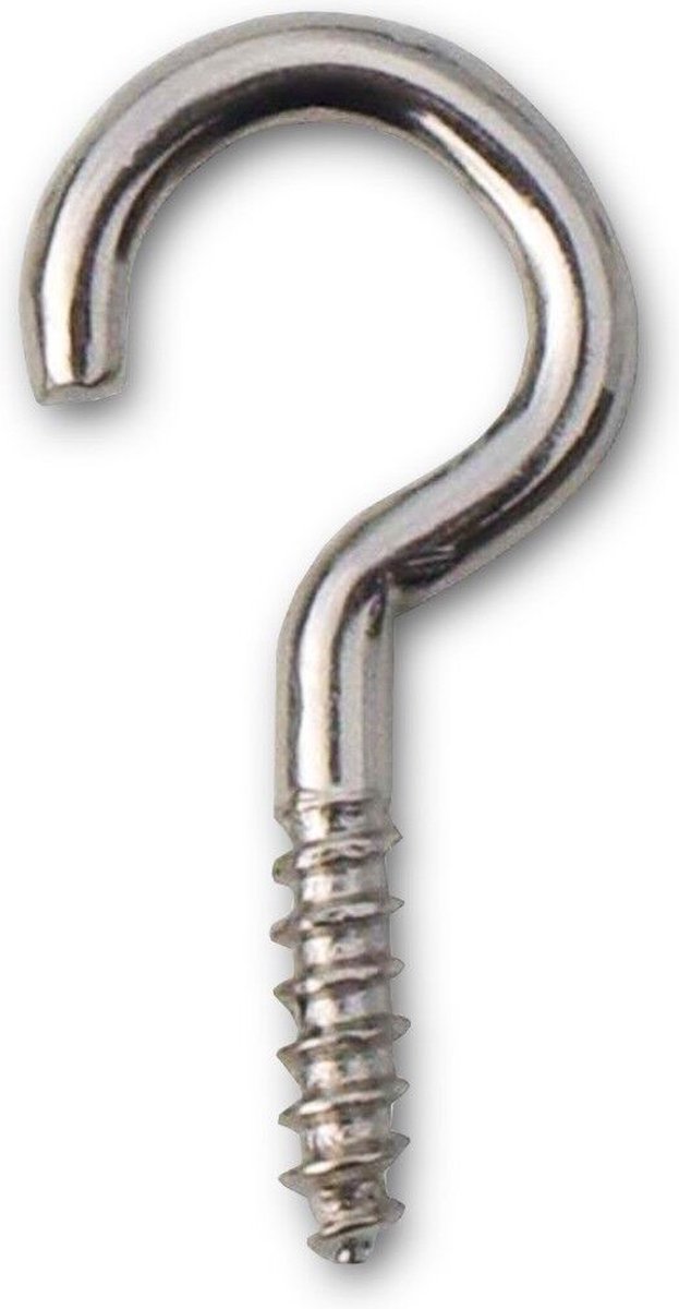 (6 STUKS) 6x100 SCHROEFHAAK RVS-A2 (AISI 304) | bol.com