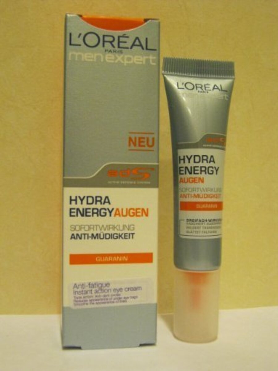 L`Oreal men expert hydra energetic oog creme 15 ml L`Oreal men expert ...