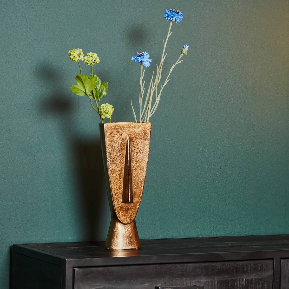 Old Inn - Vaas Fin - Antiek goud | Small | bol.com